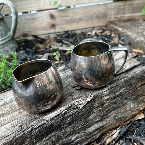 nobility plate | Kitchen | Vintage Nobility Plate Sugar And Creamer Set ...